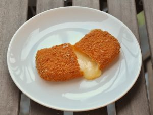 Formaggio fritto senza glutine – Una cucina tutta per sé